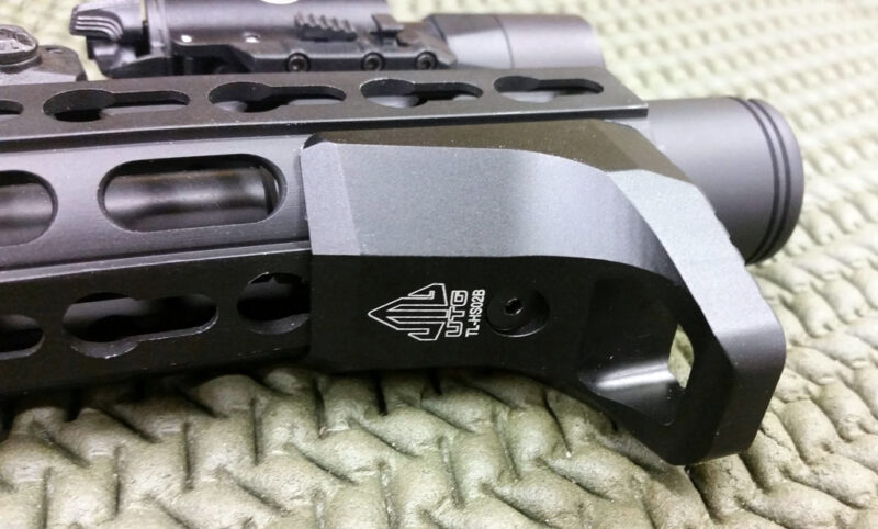 Utg Super Slim Keymod Hand Stop Barricade Rest Kit A2t Shop